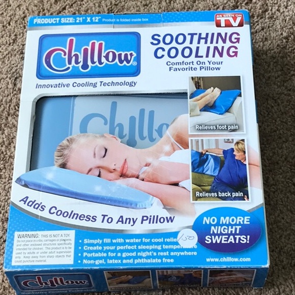 Bedding | Chillow Soothing Cooling Pillow Insert | Poshmark